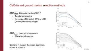 Utilization of the Conditional Mean Spectrum in risk and building code assessments | PDF ...