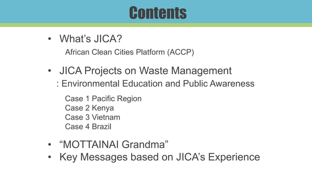 Wcef2018 JICA Megumi Muto | PDF