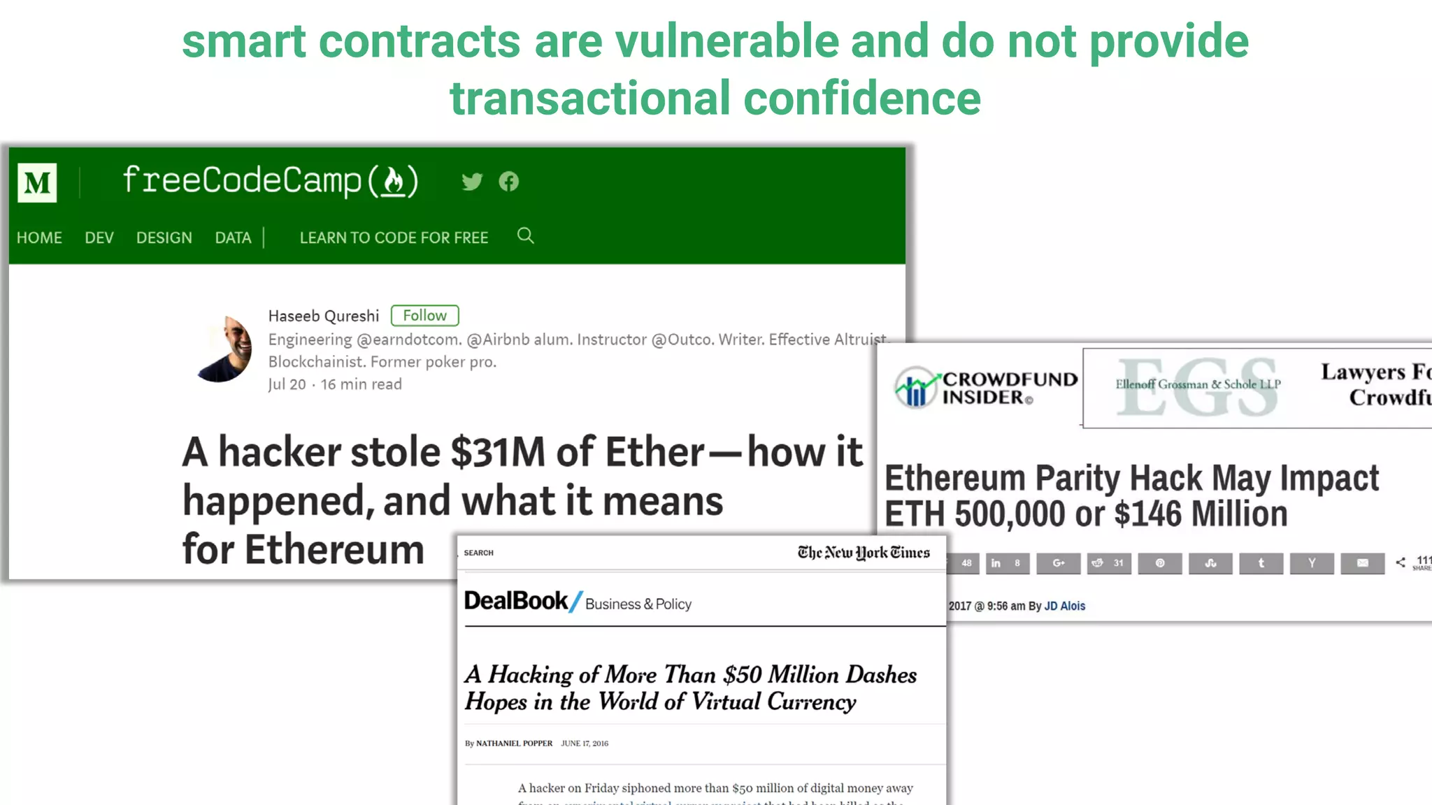 The Challenges of Smart Contracts | PDF