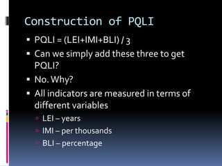 Indicators of Development | PPTX
