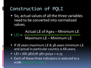 Indicators of Development | PPTX