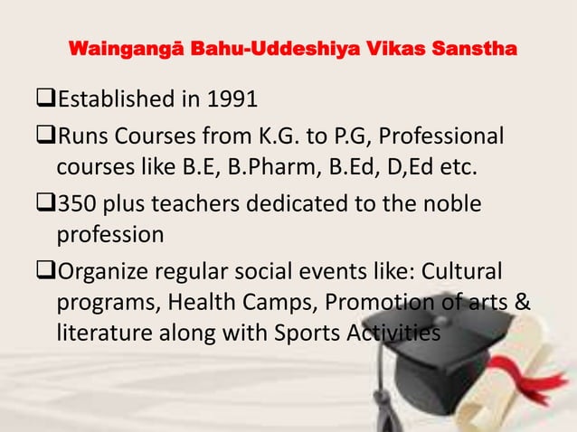 Wainganga College Of Engineering & Management | PPT