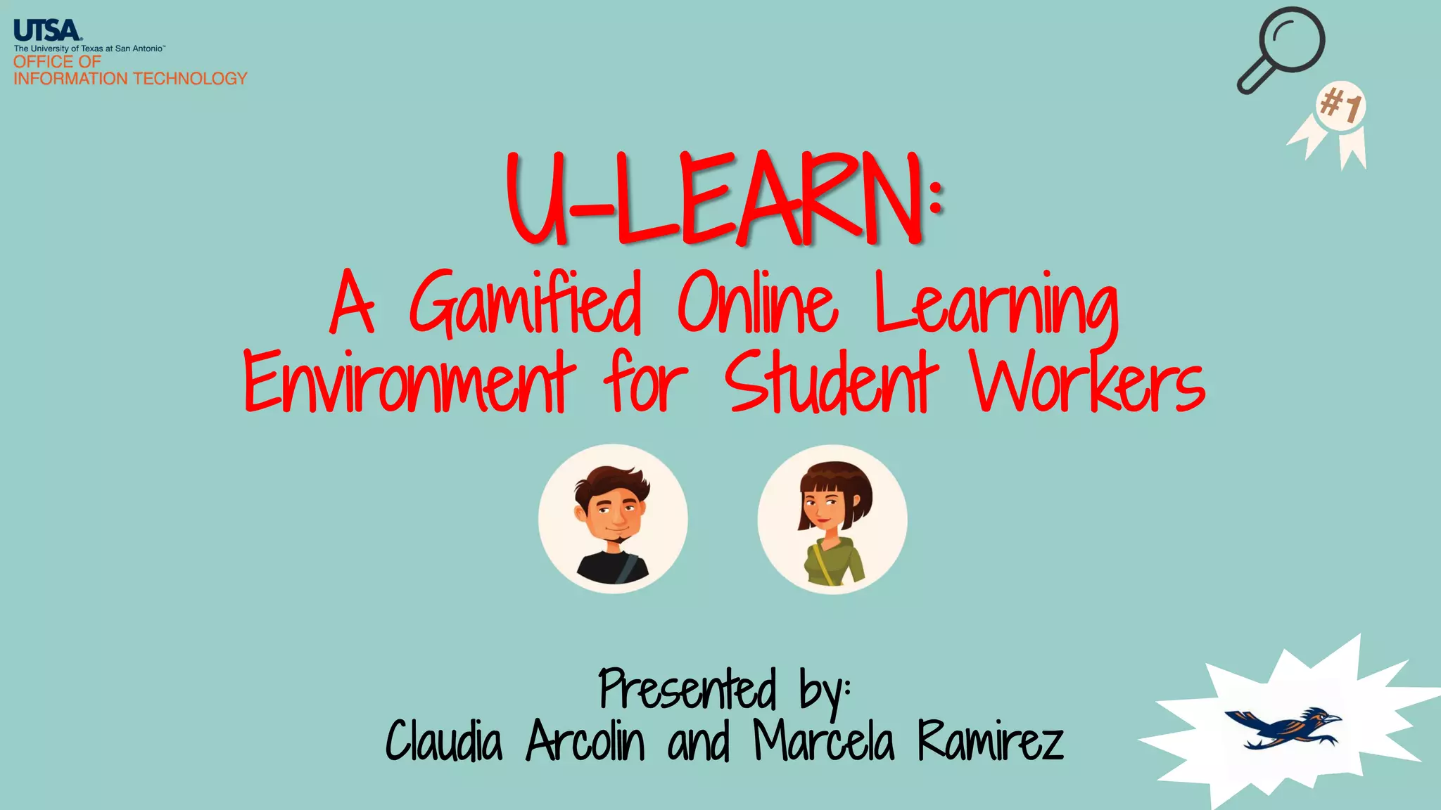 U-LEARN: A Gamified Online Learning Environment for Student Workers | PPT