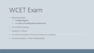 WCET Presentation | PPTX