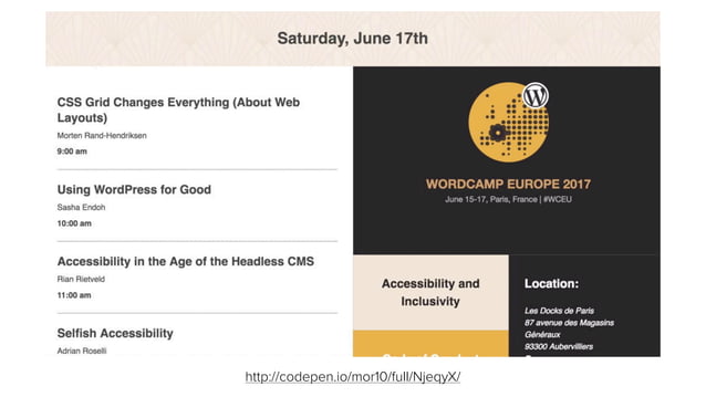 CSS Grid Changes Everything About Web Layouts: WordCamp Europe 2017