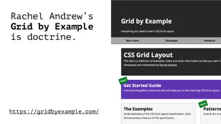 CSS Grid Changes Everything About Web Layouts: WordCamp Europe 2017 | PPT