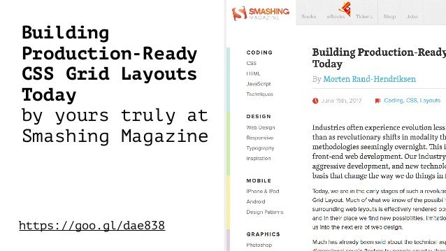 CSS Grid Changes Everything About Web Layouts: WordCamp Europe 2017