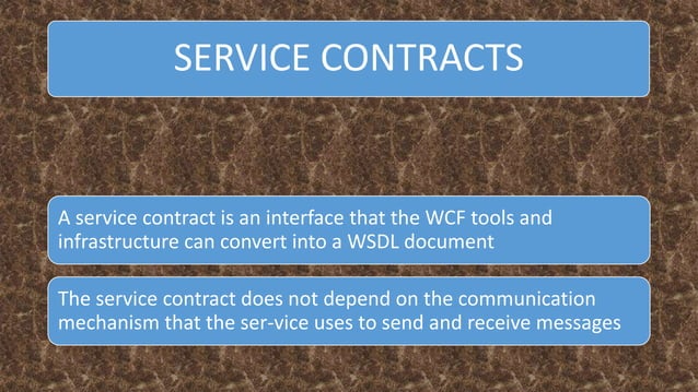 Wcf and its features | PPTX