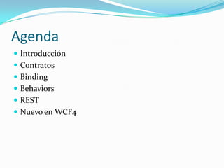 WCF 4 Overview | PPTX