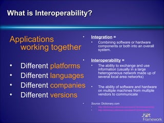 Interoperability and Windows Communication Foundation (WCF) Overview | PPT