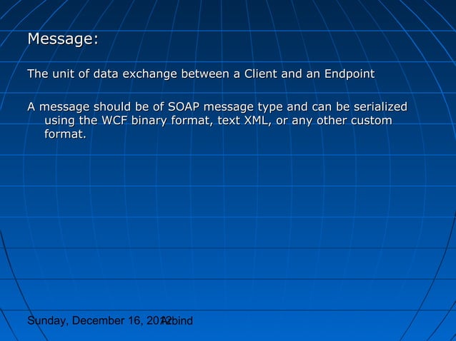 Wcf architecture overview | PPT