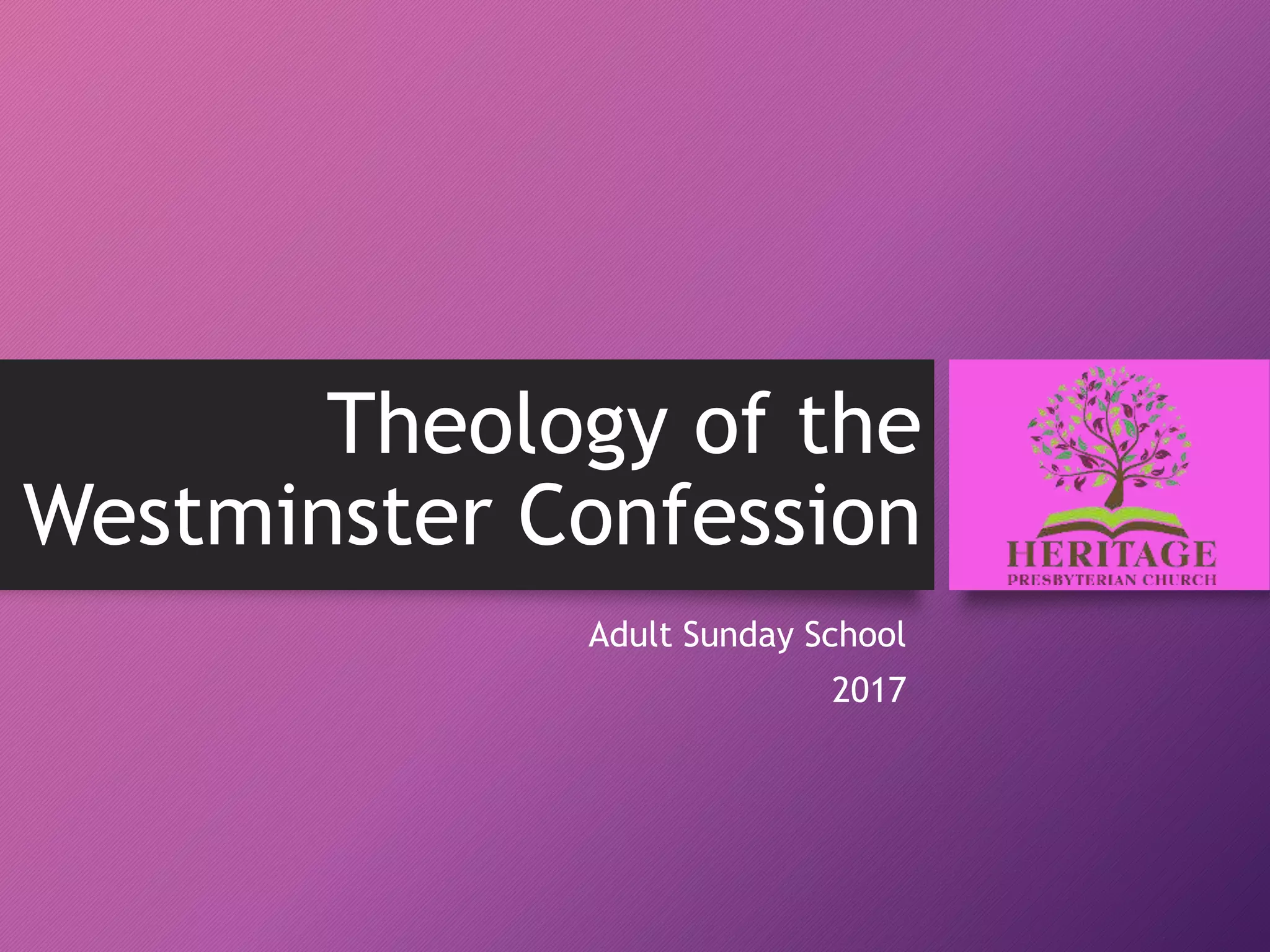 WCF Chapter 10: Effectual Calling | PPTX