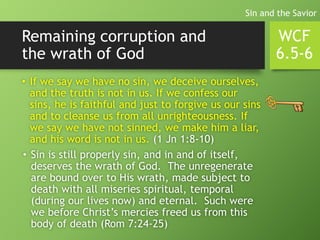 WCF Chapter 6: The Fall of Man, Sin, and the Punishment Thereof | PPTX