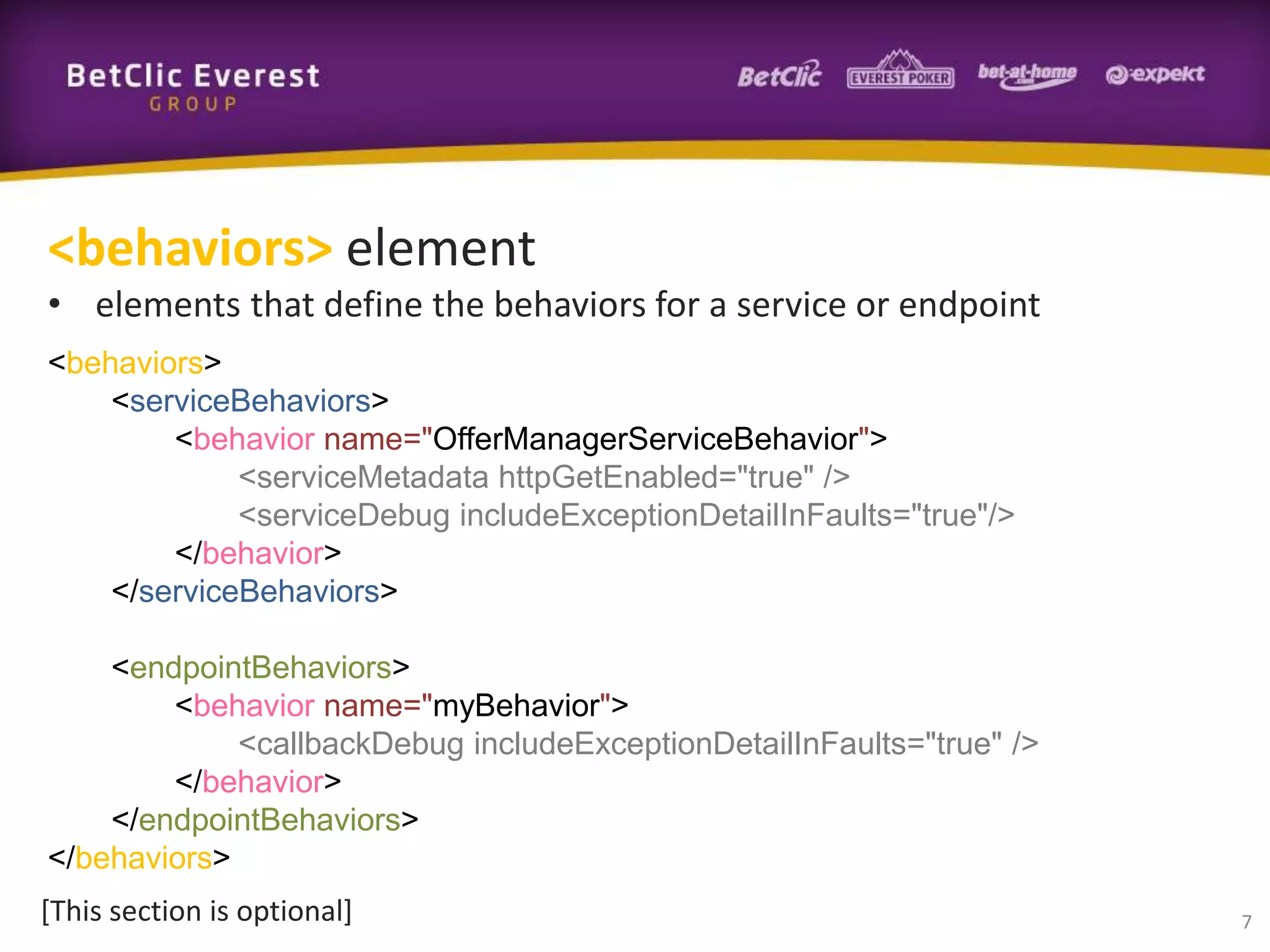 WCF Configuration - The basics | PPTX