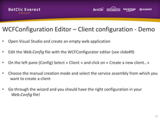 WCF Configuration - The basics | PPTX