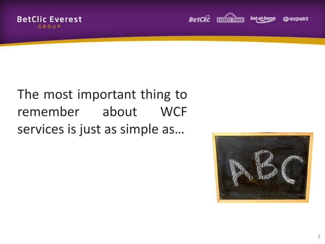 WCF Configuration - The basics | PPTX