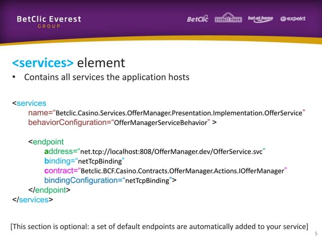 WCF Configuration - The basics | PPTX