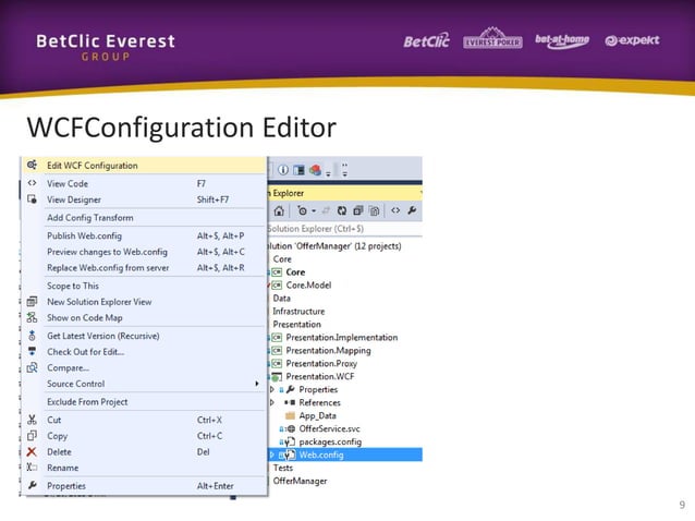 WCF Configuration - The basics | PPTX
