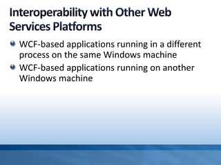 Wcf development | PPT