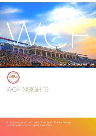 World Culture Festival Report | PDF | Business | Business and Finance