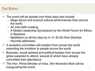 World Cultural Festival 2016 - presentation | PDF