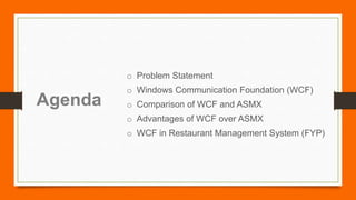 Windows Communication Foundation (WCF) Service | PPT