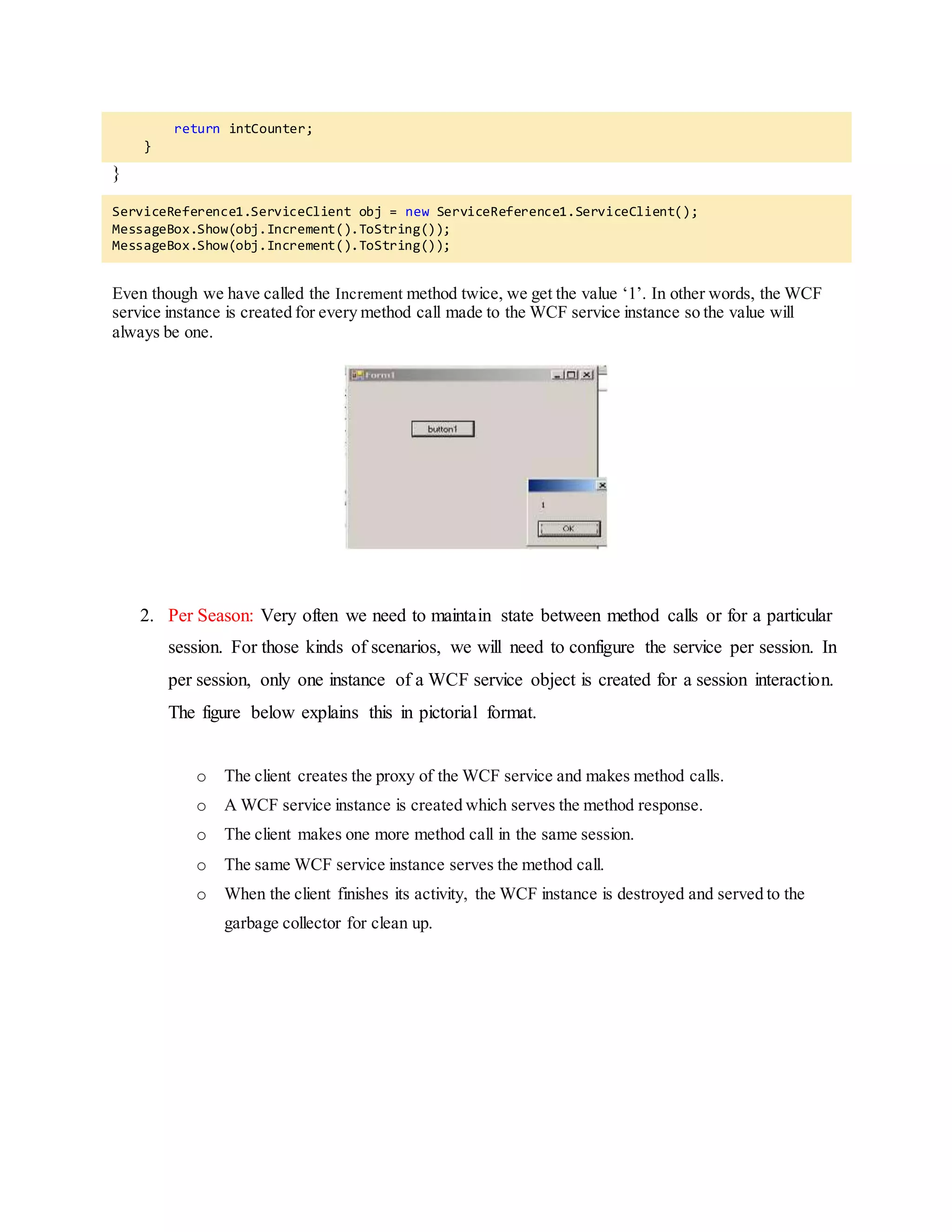 Wcf service instance | DOCX