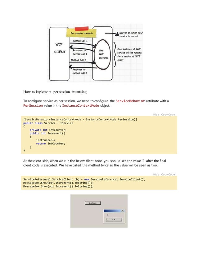 Wcf service instance | DOCX