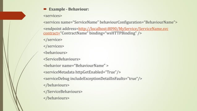 Wcf Windows Communication Foundation Pptx Computer Networking Computing