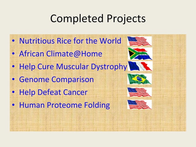 World Community Grid | PPT