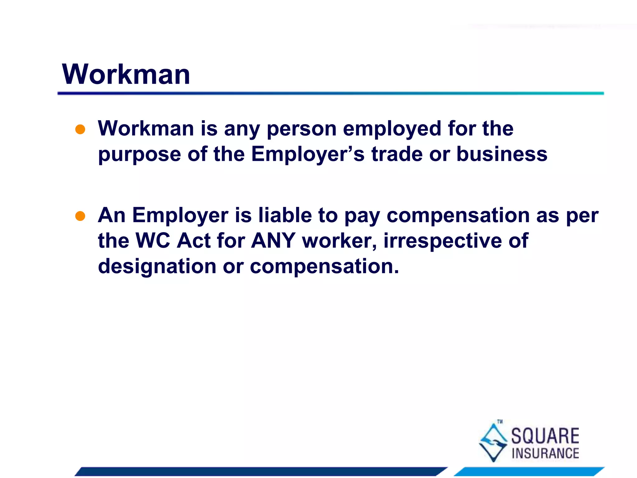 Workmen Compensation Insurance | PPSX