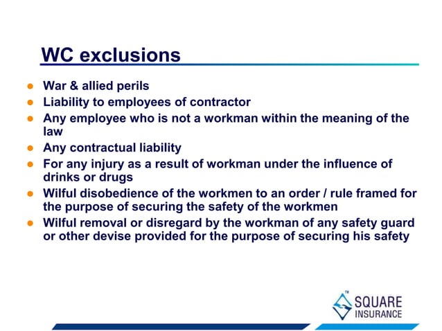 Workmen Compensation Insurance | PPSX