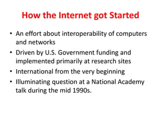 WCIT 2014 Robert Kahn - The Evolution of the Internet | PPTX