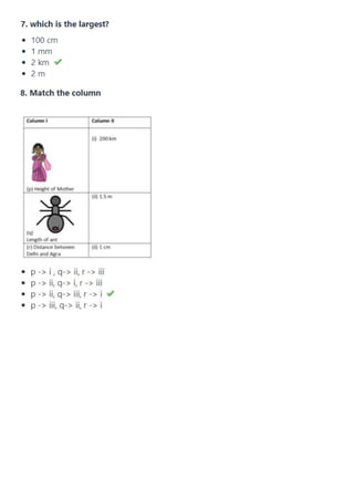 kv cbsc class 3 mathematics practice set of 100 question | DOCX