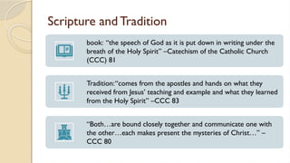 Overview of Catholicism and its distinctives | PPT