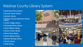 Washoe County Library System Annual Report 2022 | PPTX