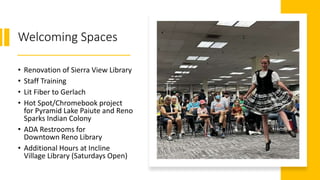 Washoe County Library System 2023 Annual Report Presentation | PPT