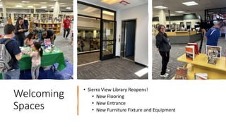 Washoe County Library System 2023 Annual Report Presentation | PPT