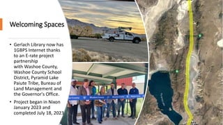 Washoe County Library System 2023 Annual Report Presentation | PPTX