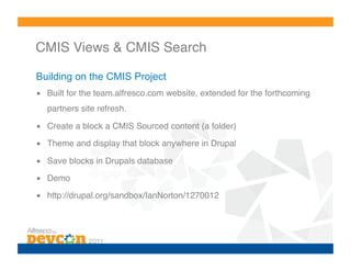 WCM-9 WCM Solutions with Drupal and Alfresco | PDF | Web Development | Internet