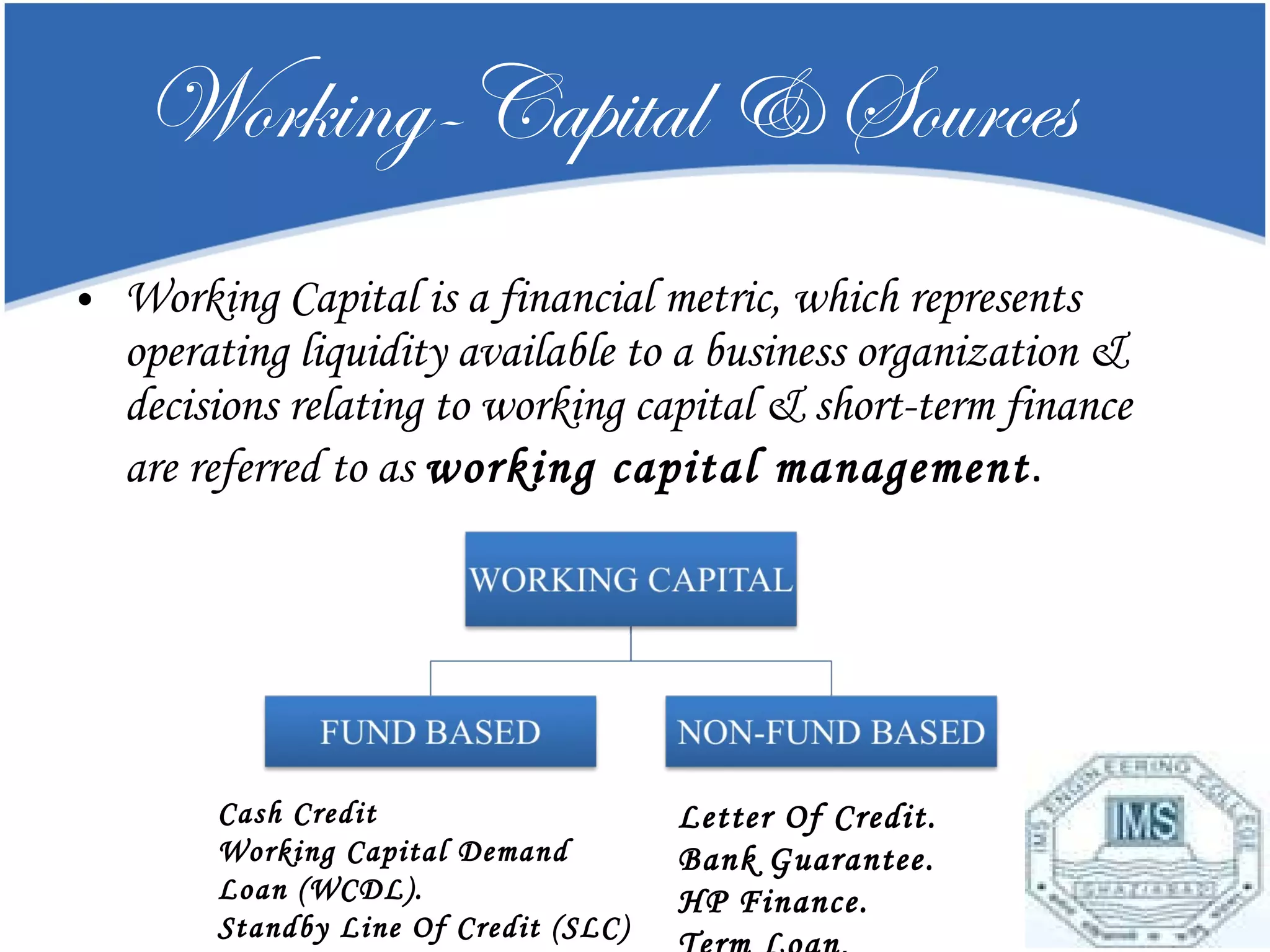 Working capital management ppt | PPT