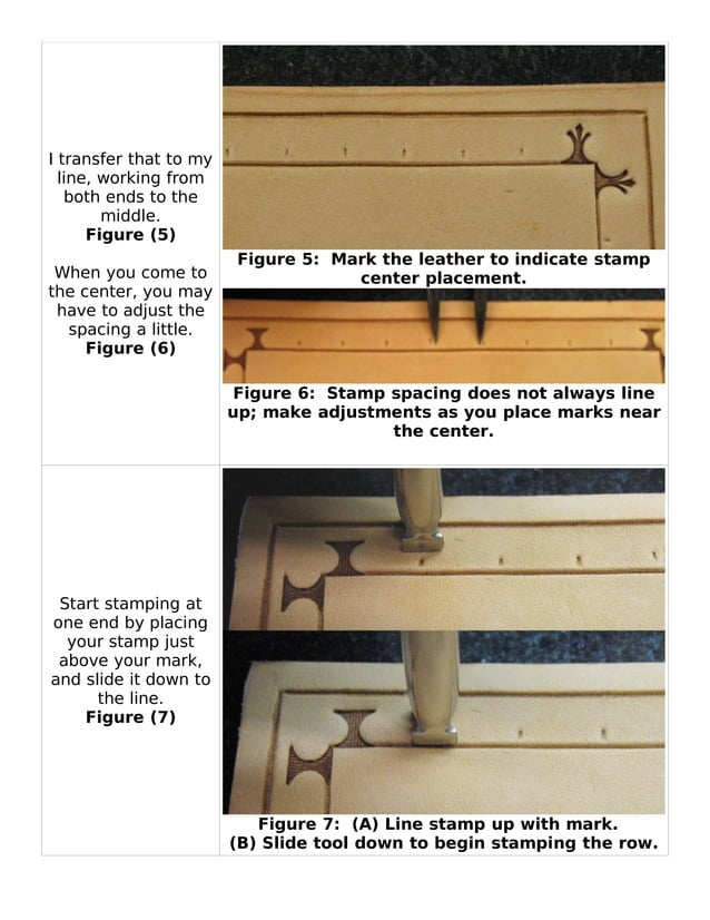 Meander/Serpentine Border Stamp Tutorial | PDF