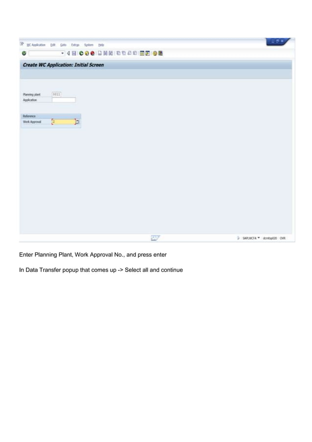 SAP PM - WCM: Enhanced Model - Entire process flow with SAP screenshots ...