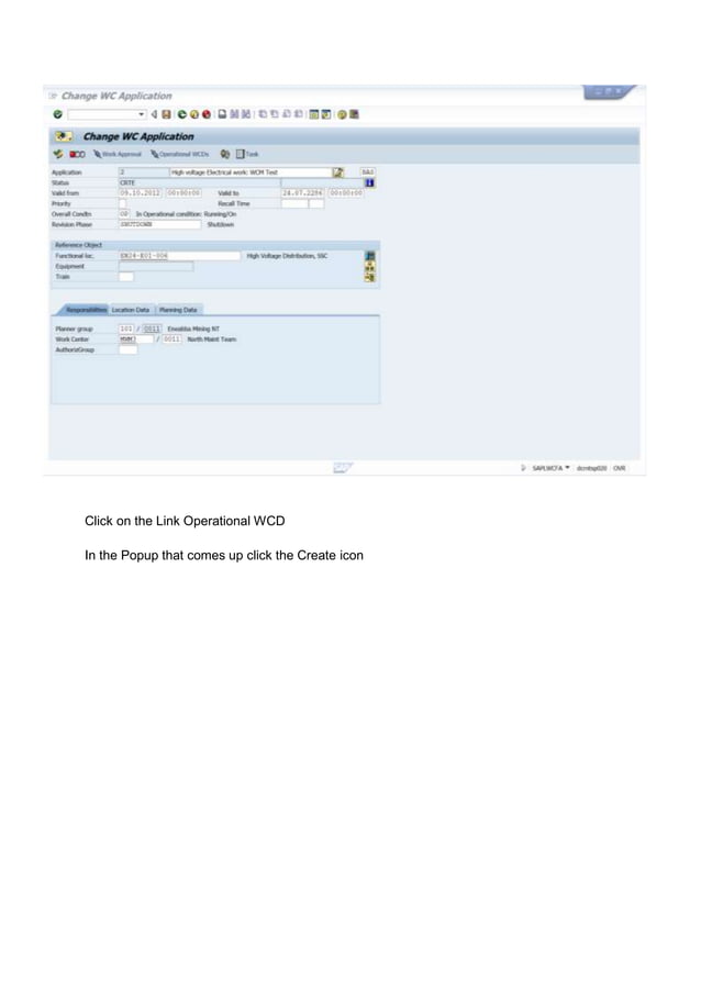 SAP PM - WCM: Enhanced Model - Entire process flow with SAP screenshots ...