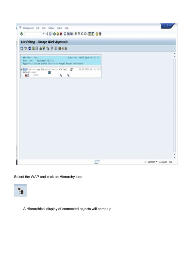 SAP PM - WCM: Enhanced Model - Entire process flow with SAP screenshots ...
