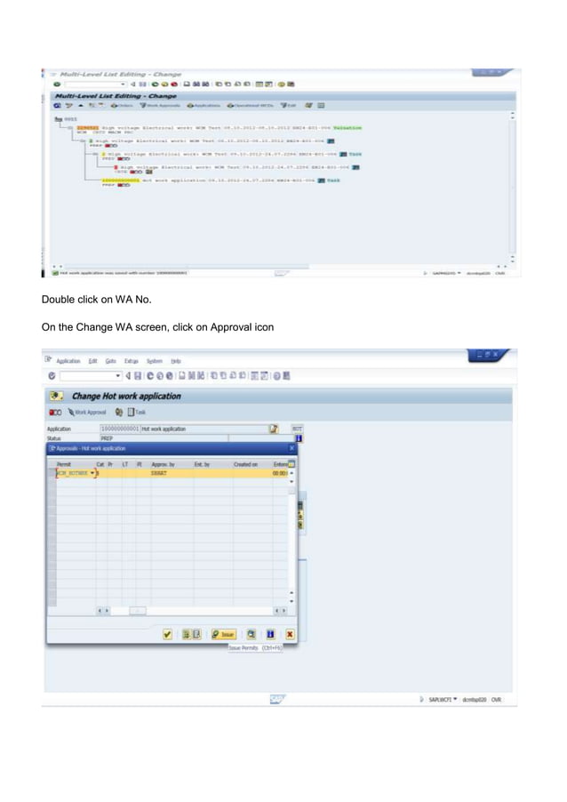 SAP PM - WCM: Enhanced Model - Entire process flow with SAP screenshots ...