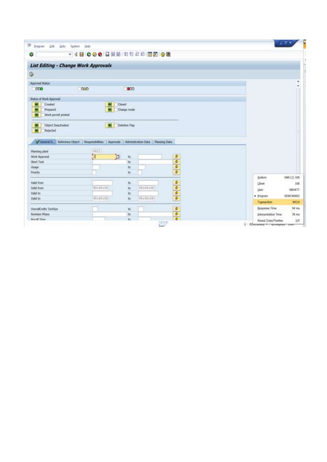 SAP PM - WCM: Enhanced Model - Entire process flow with SAP screenshots | DOCX