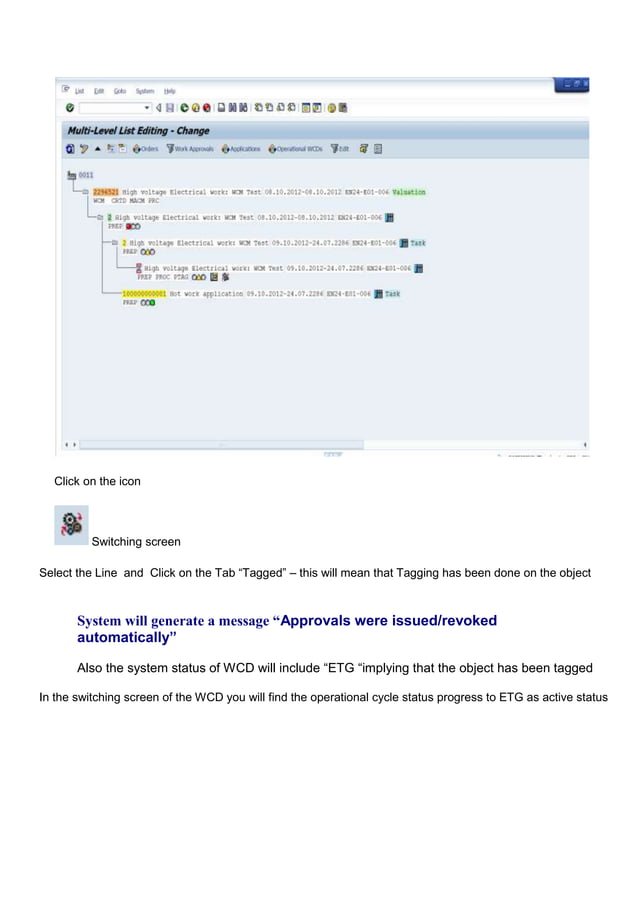 SAP PM - WCM: Enhanced Model - Entire process flow with SAP screenshots | DOCX