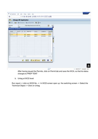 SAP PM - WCM: Enhanced Model - Entire process flow with SAP screenshots ...