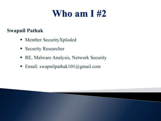 Reversing malware analysis training part2 introduction to windows ...